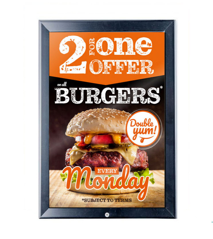 Retail & Hospitality, Display Holders, Snap Frames,Sign & Menu Stands ...